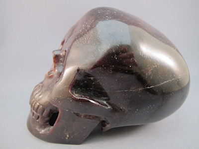 Garnet Crystal Skulls