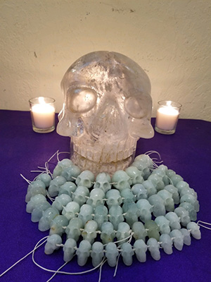 SHANARA : AUTHENTIC CRYSTAL SKULL