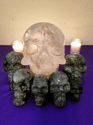 SHANARA : AUTHENTIC CRYSTAL SKULL