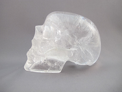 LARGE CRYSTAL SKULLS