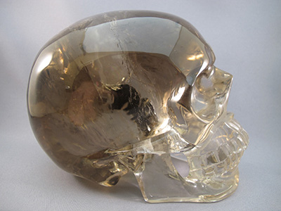 LIFE SIZE CRYSTAL SKULLS